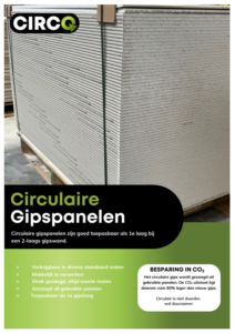 Circulair gips – De circulaire bouwcatalogus